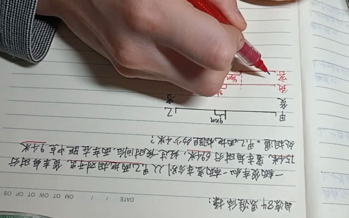 小学数学五年级易错题讲解行程问题解法一