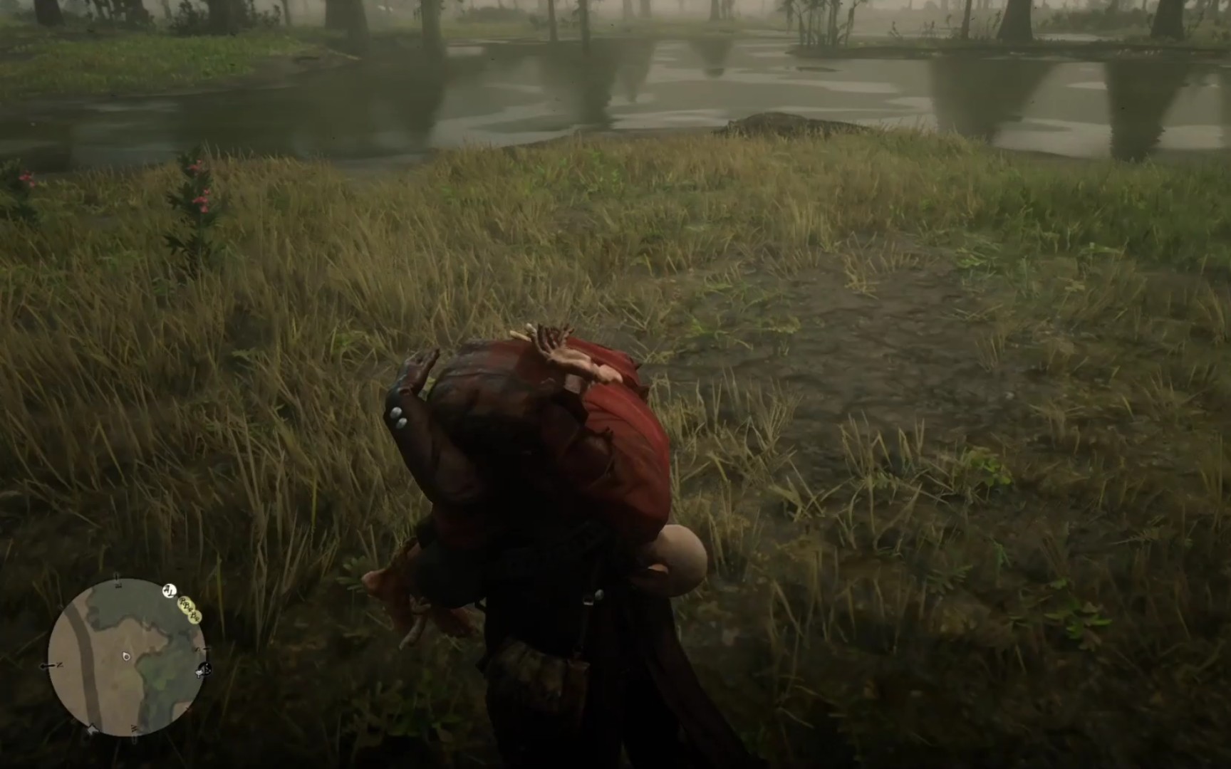 荒野大镖客2:把中毒的人和和尚送到鳄鱼嘴边会发生什么?