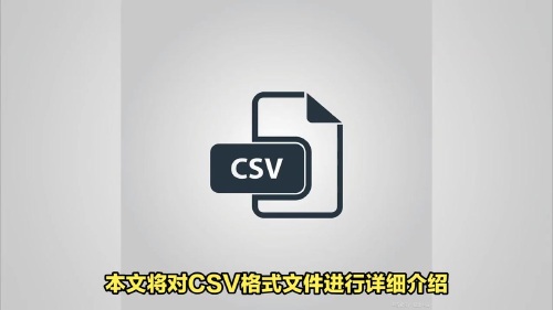 CSV格式文件解析:一种通用、轻量级的数据交换格式
