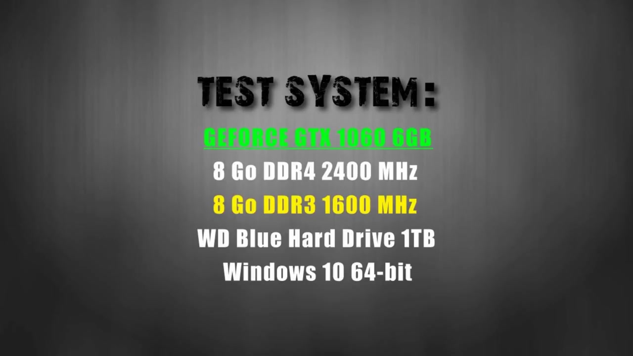 Intel i5-3470对比G4560,三代i5对比7代奔腾 (显卡 GTX 1060)