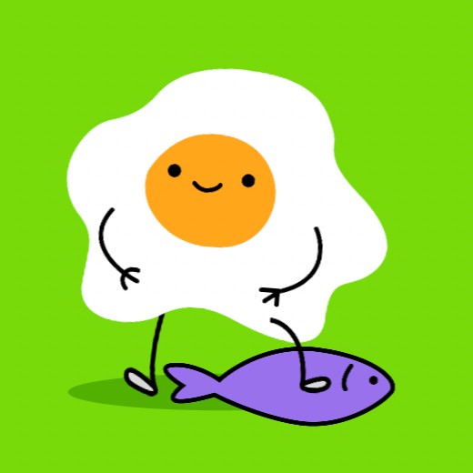 一颗鸡蛋黄egg 