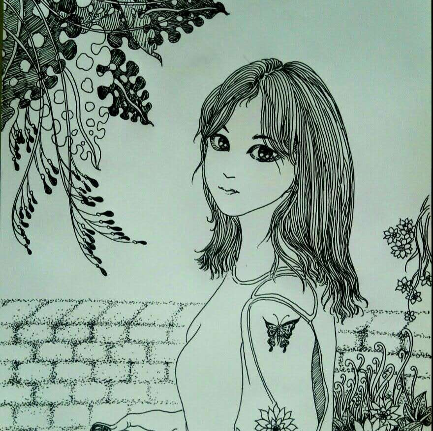 绚丽粉笔画 