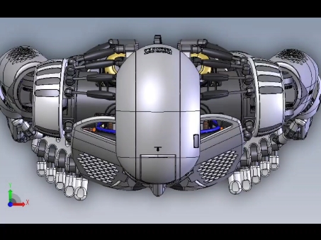 人形机器人三维模型文件 sw建模【我们是谁?】10年机械设计经验,...