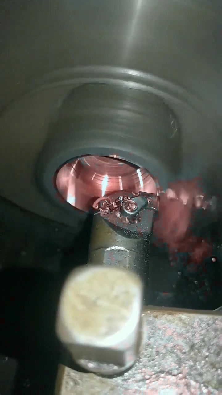 啥叫数控?这就是,程序编完干就完了!