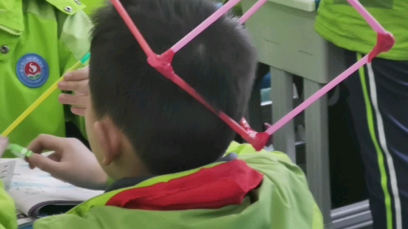 吸管塔台模型