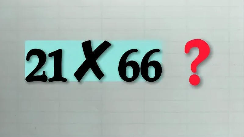 小学数学巧算乘法:2166怎样简便计算