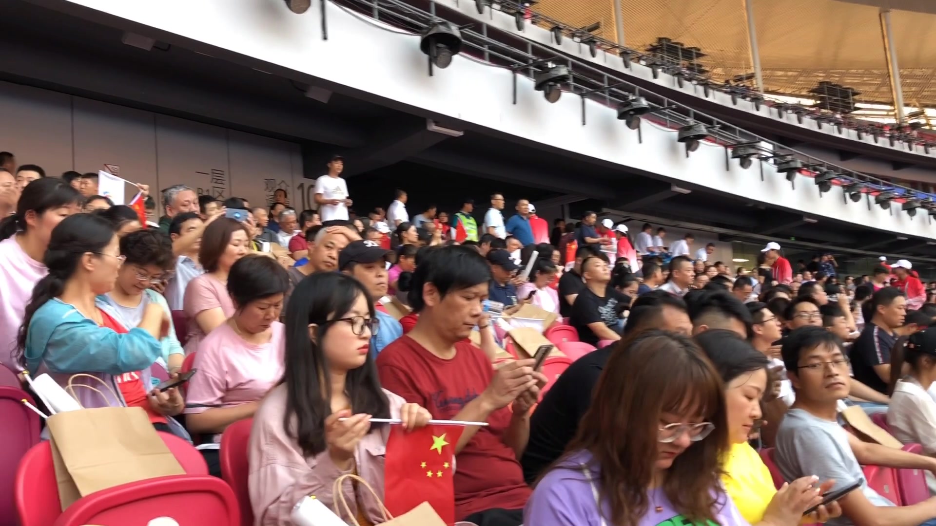 实拍河南郑州第十一届少数民族传统体育运动会彩排外场,真精彩!