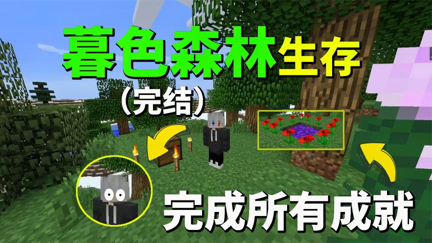 我的世界暮色森林生存(完结):完成暮色森林所有成就