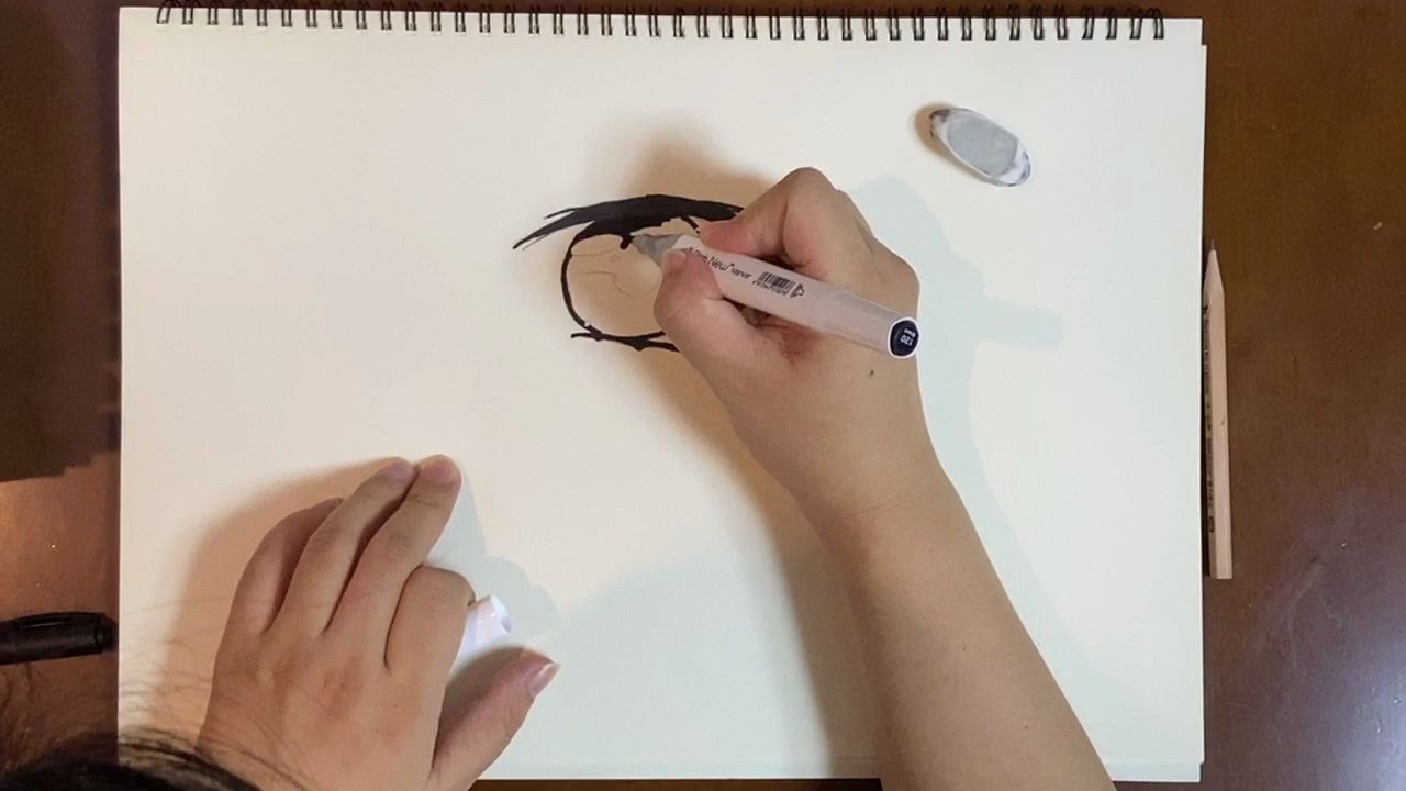 动漫人物眼睛的画法