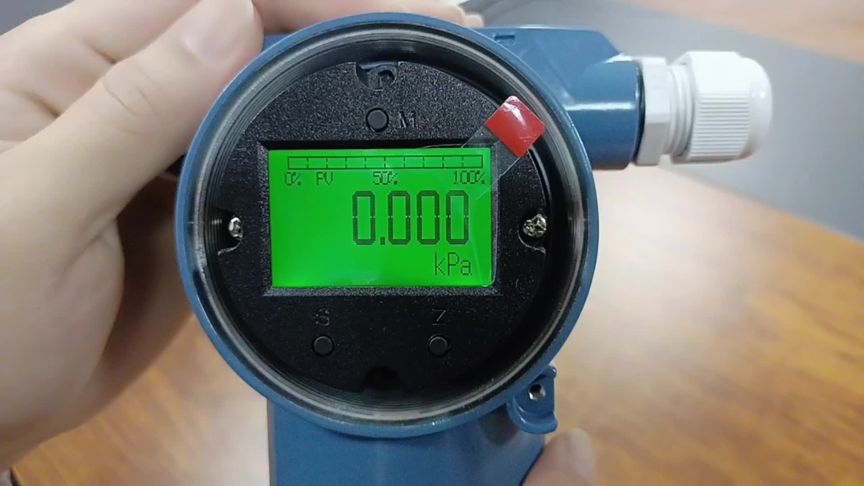 「佑富」差压变送器量程上限与零点校准设置方法