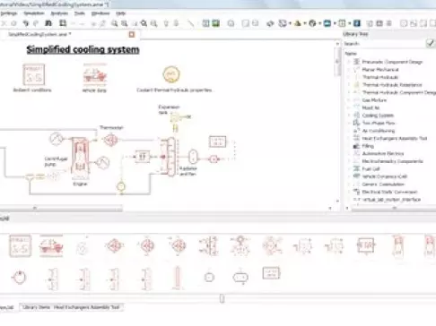 30分钟精通AMESim系列教程——冷却系统