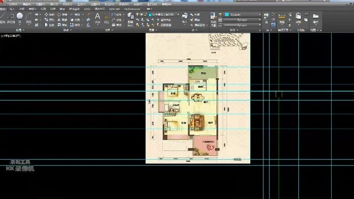 用CAD绘制户型图