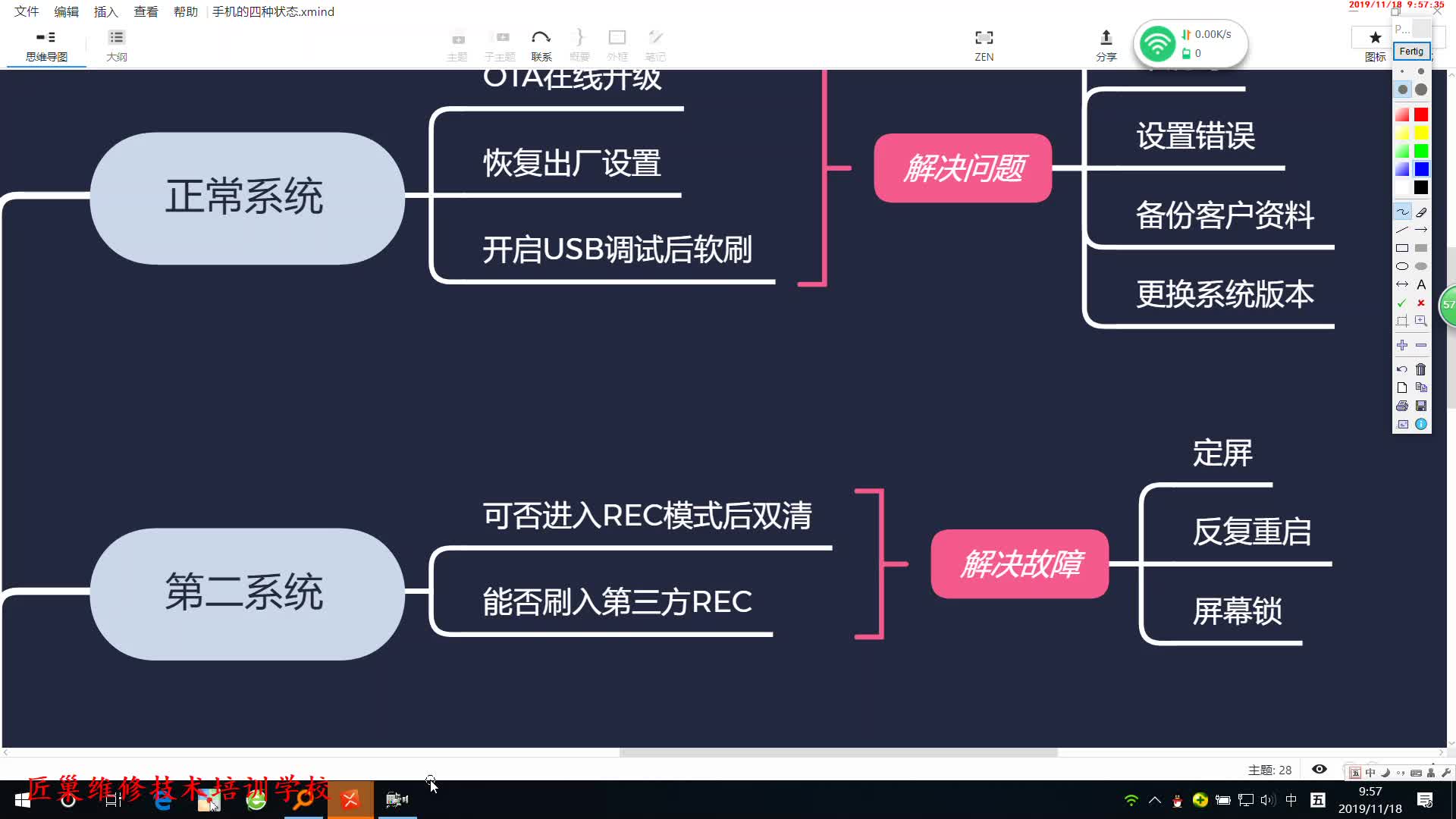 手机刷机的三状态-匠巢手机维修培训视频教程