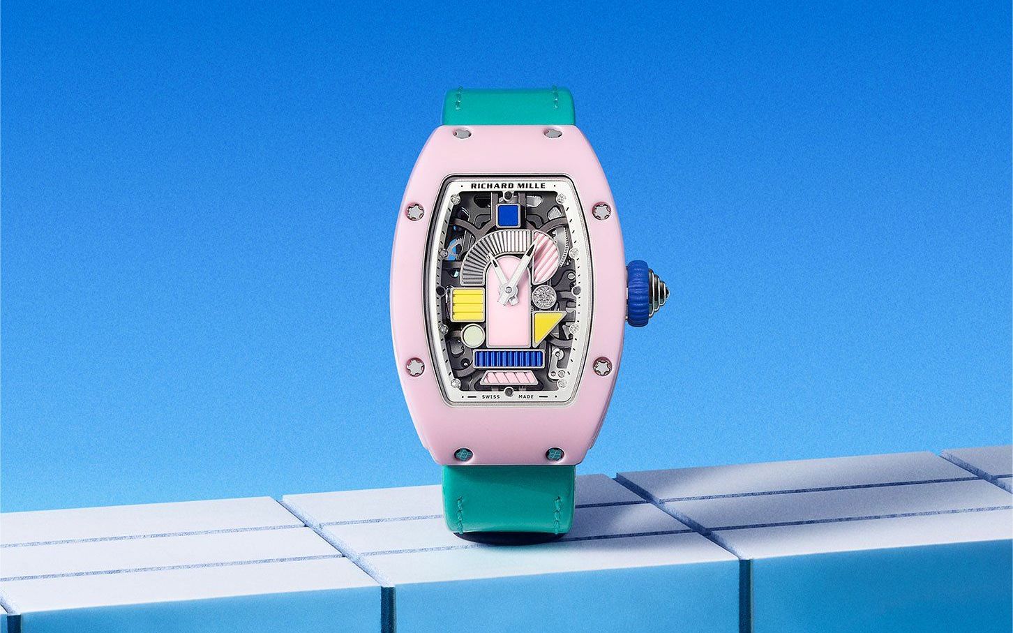 不拘一格的理查德米勒 RM 07-01 自动彩色陶瓷腕表