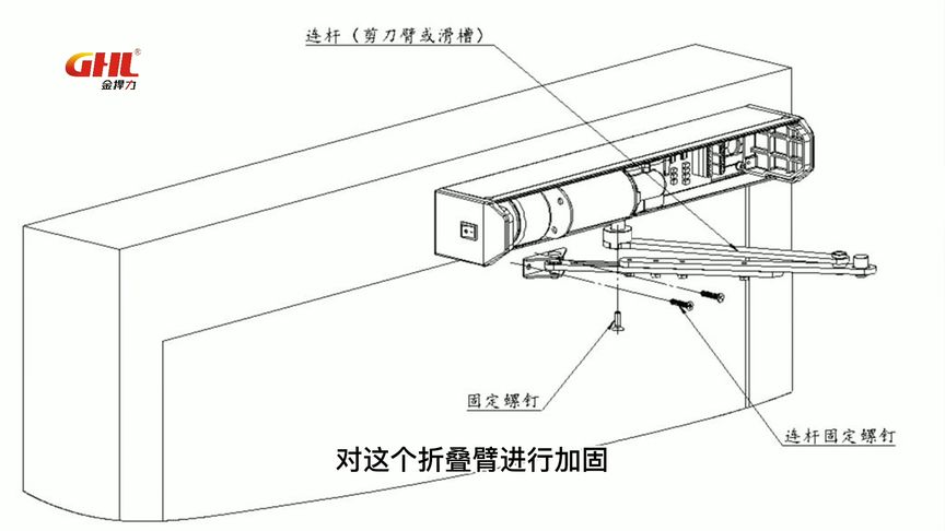 平开门自动开门机推门面安装教程