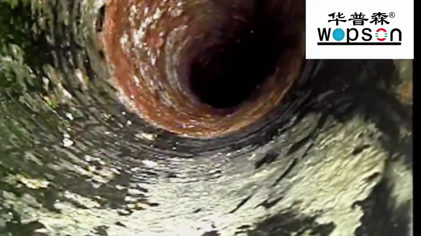 管道检测展示#管道检测 #无损检测 #华普森管道内窥镜