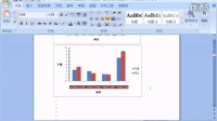 word2010柱状图坐标轴的文字如何添加背景颜色