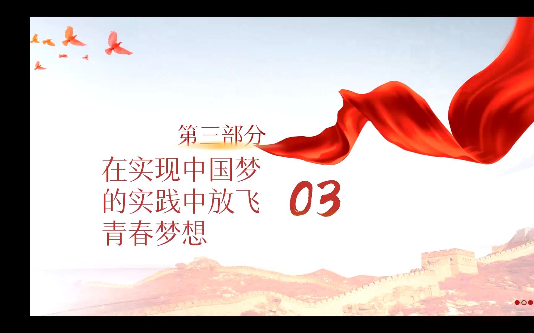 大学生思政实践视频-思想政治课程讲解