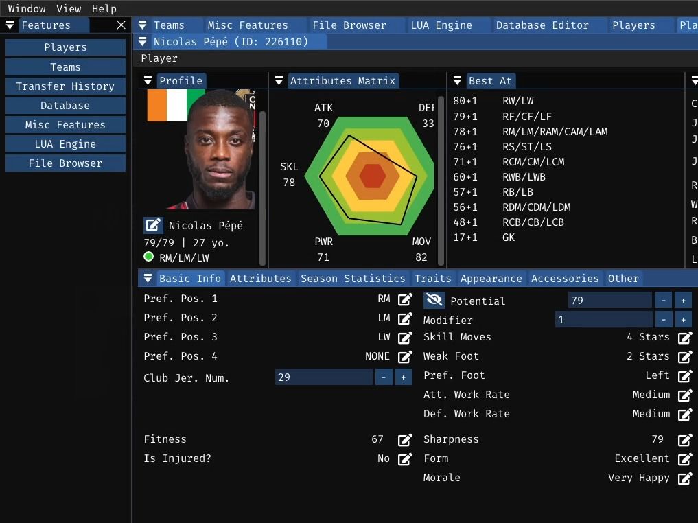 【EA FC】Live Editor完全教程 入门全功能解析与翻译