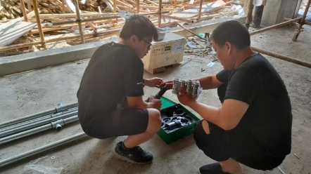 秦西盟不锈钢工地现场技术指导