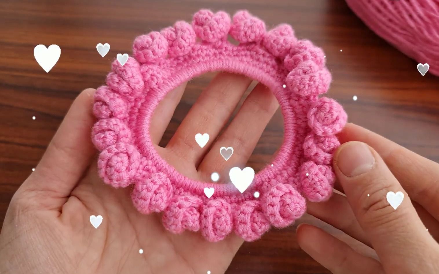 超级简单的发夹钩针模型如何发夹