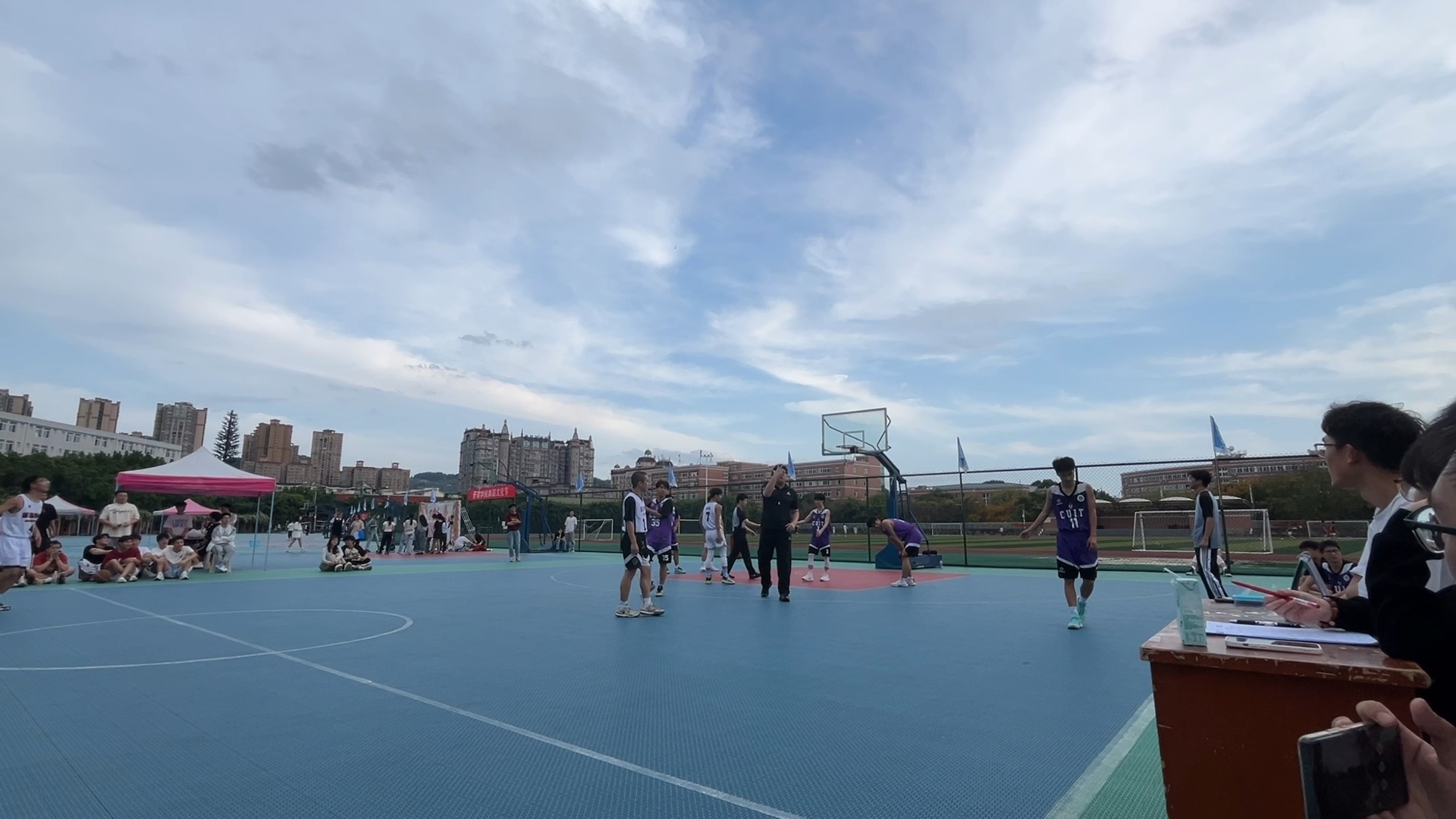 体育联赛 管理学院VS继续教育学院