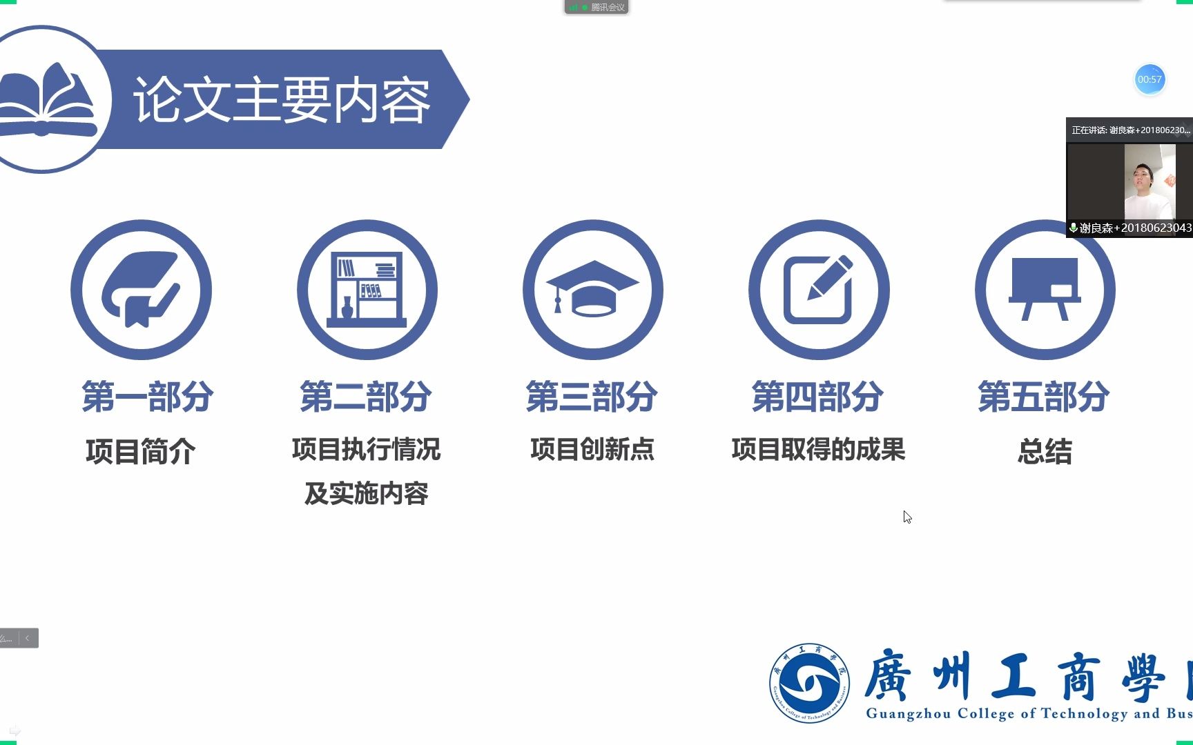 创新创业项目结项答辩