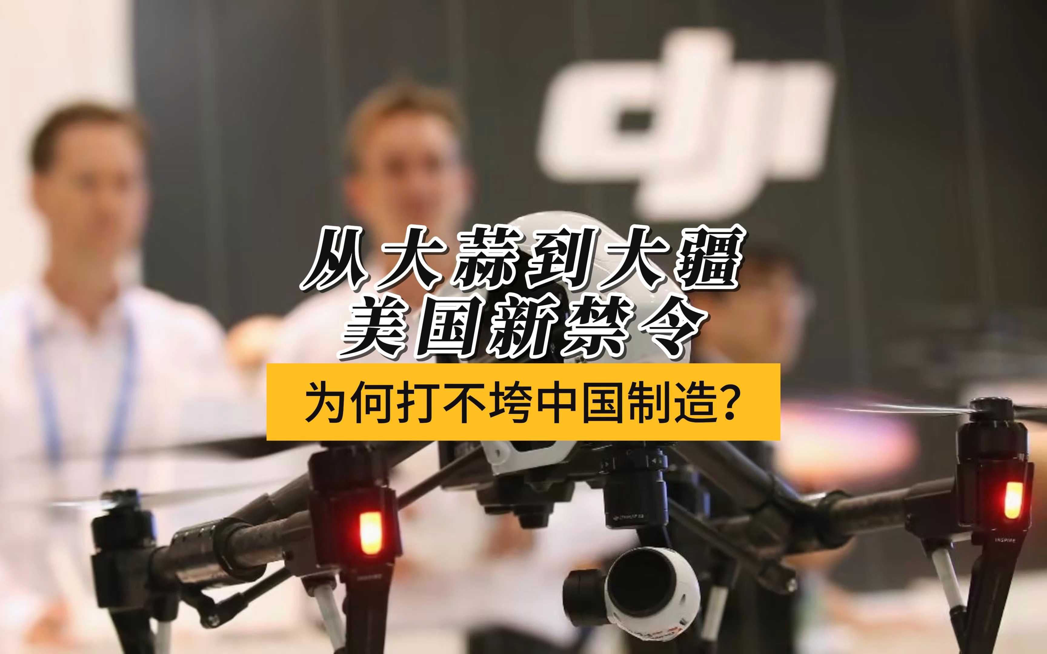 从大蒜到大疆,美国新禁令为何打不垮中国制造?