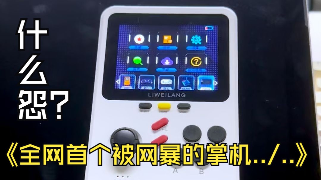 什么怨?全网首个被网暴的掌机 ./. 且听我叨叨