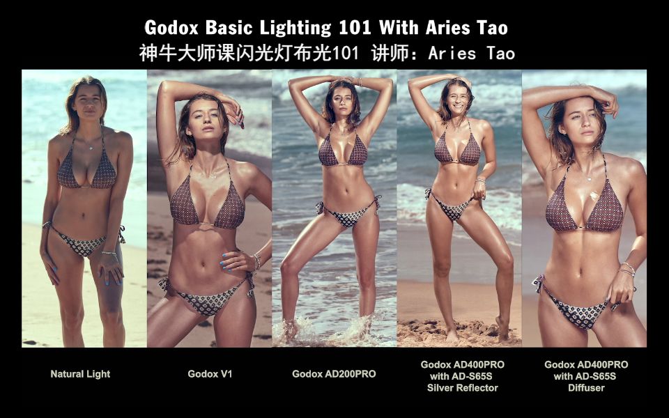 【Godox 教程】不同功率闪光灯V1/AD200pro/AD400pro如何拍摄正午...