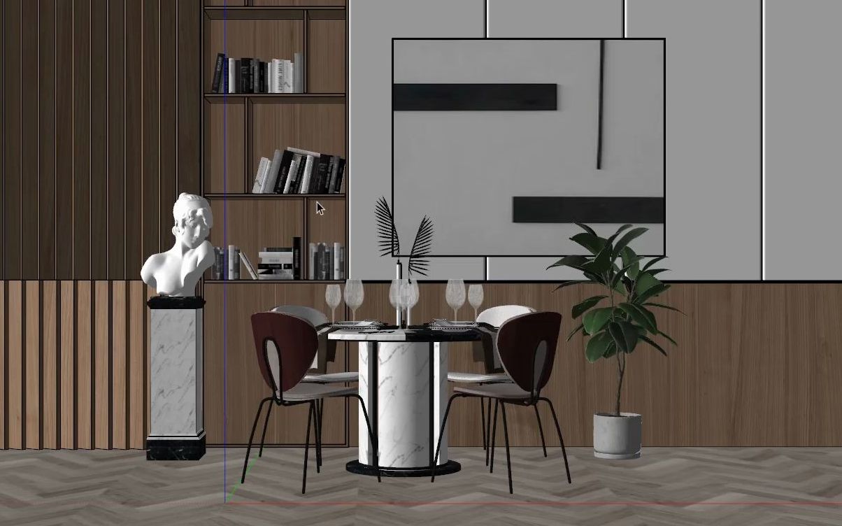 适合ens2.6至2.8的教程 SketchUp for Enscape 极速渲染后期教程