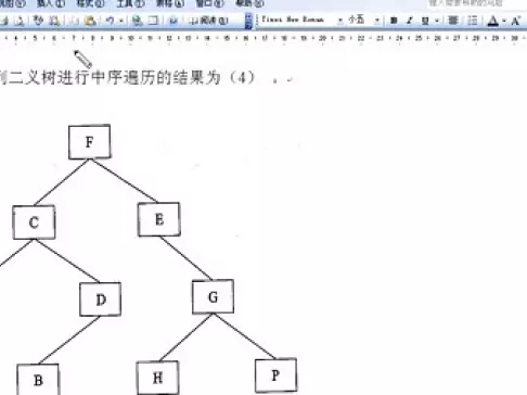 全国计算机二级公共基础一章二叉树(1)