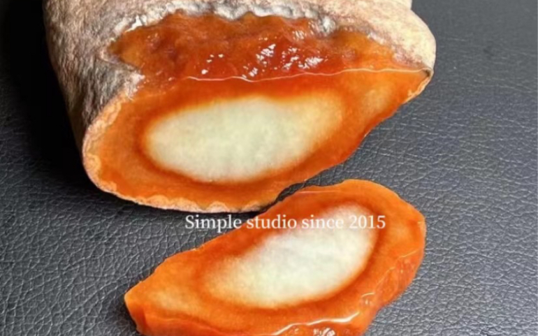 绝美红翡翠 缅甸玉 忒好看了叭.