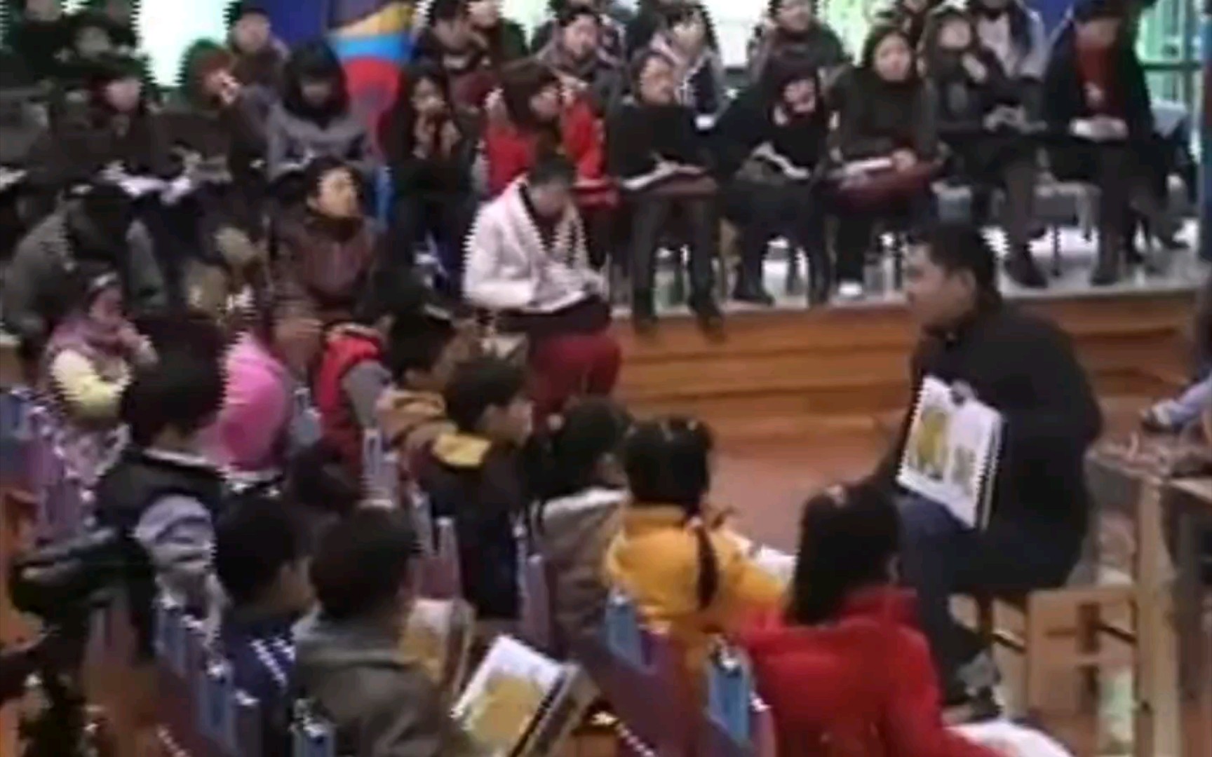 幼儿园大班语言教育活动:《我爸爸》