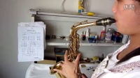 萨克斯维修视频。萨医生乐器工作室维修的一只雅马哈62,换垫子全...