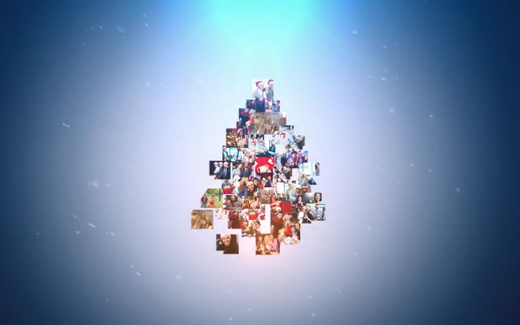 FCPX模板-文字图片汇聚成形状效果的动态logo模板 Final Cut Pro模板