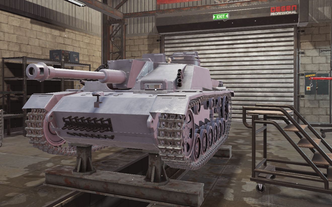 【坦克维修模拟器】今天我来修坦克(德系后勤直骂娘)--三秃子2.0