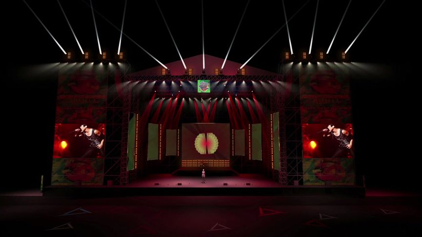 音乐节舞美效果视觉设计