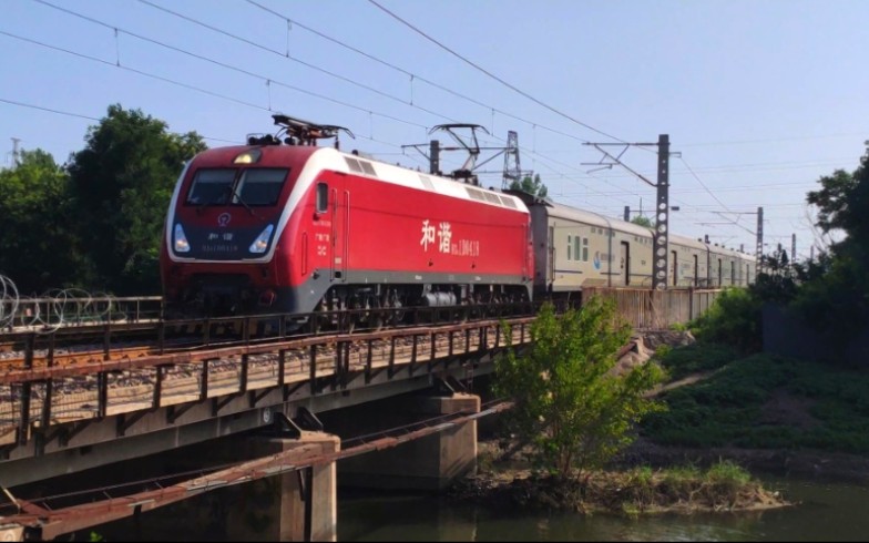 【火车】X103减速通过