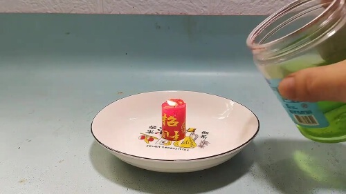 吸水的杯子科学小实验