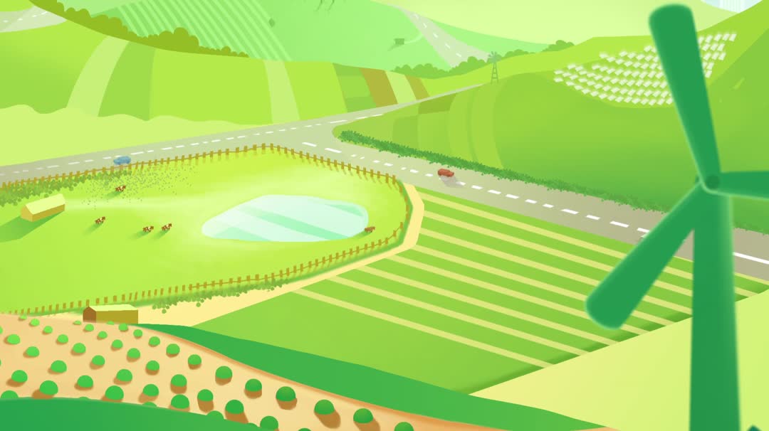 「商业动画鉴赏」520_这个绿色风格的MG动画好治愈-Protocolo Verde