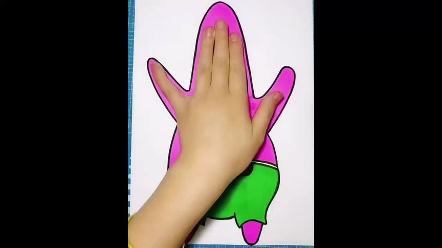 派大星简笔画教程图案#儿童简笔画 #简笔画 #零基础学画画