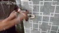 玻璃门锁安装视频