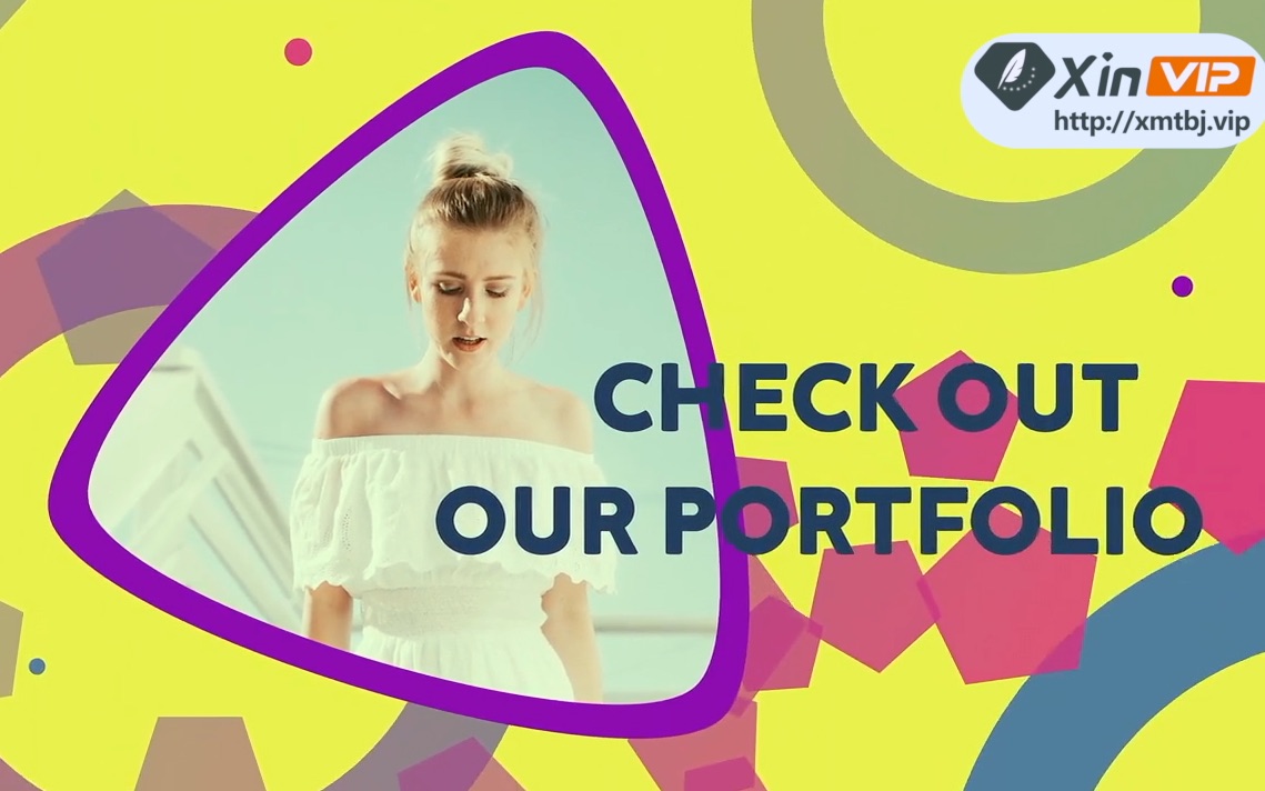 FCPX插件-Final Cut Pro 11组时尚彩色几何图形图文介绍展示包装 ...