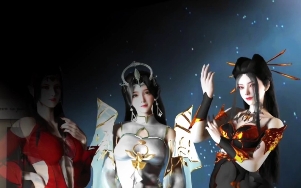 VAM替我实现了集合了我心目中的国漫女神合集