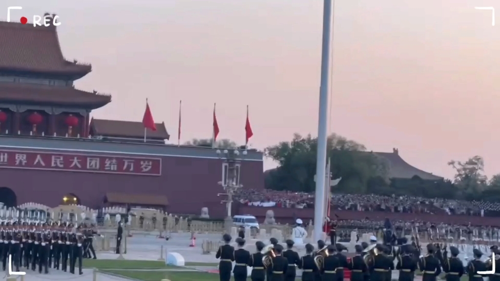 天安门升国旗仪式,属于中国人的仪式感