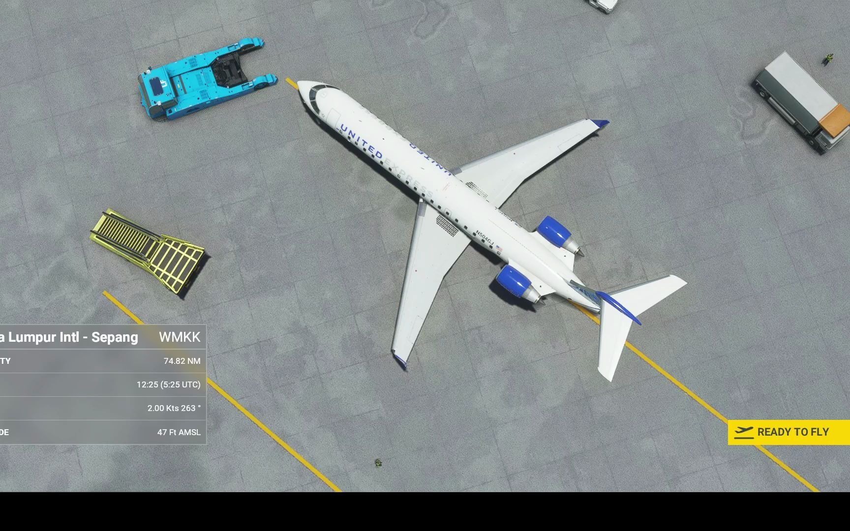微软模拟飞行 MSFS2020 WMKK-WSSS CRJ5 吉隆坡-新加坡