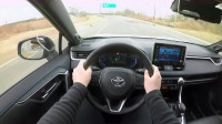 2019款丰田RAV4混动版路试,打开定速巡航那刻,才知道啥叫人性化