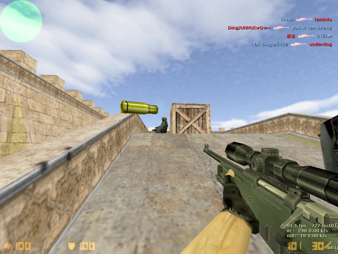 [CS1.6]彩笔的AWP