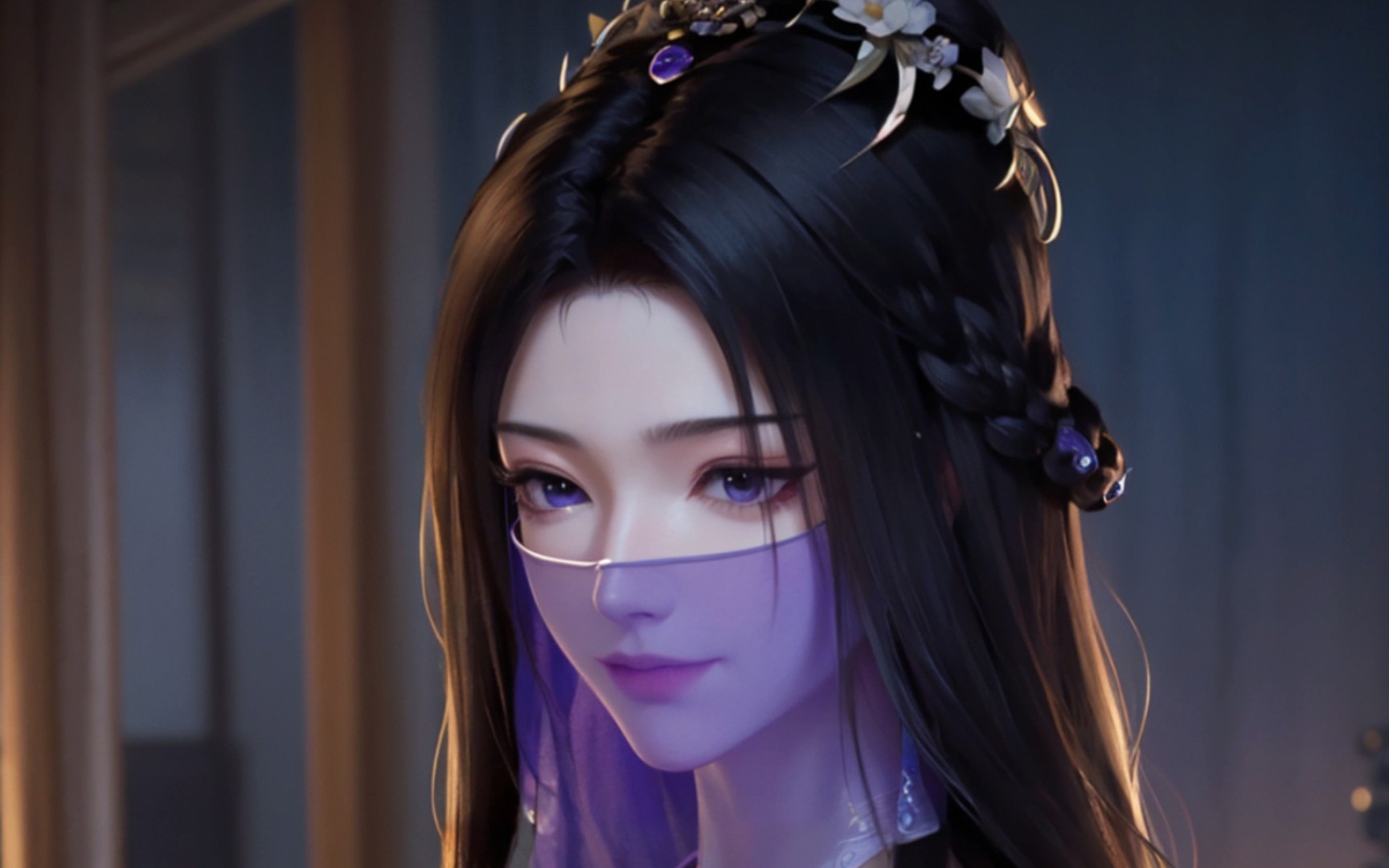 凡人修仙传 紫灵|AI绘画(附原图包)